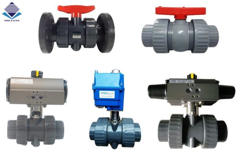 Van bi nhựa PVC - uPVC - cPVC